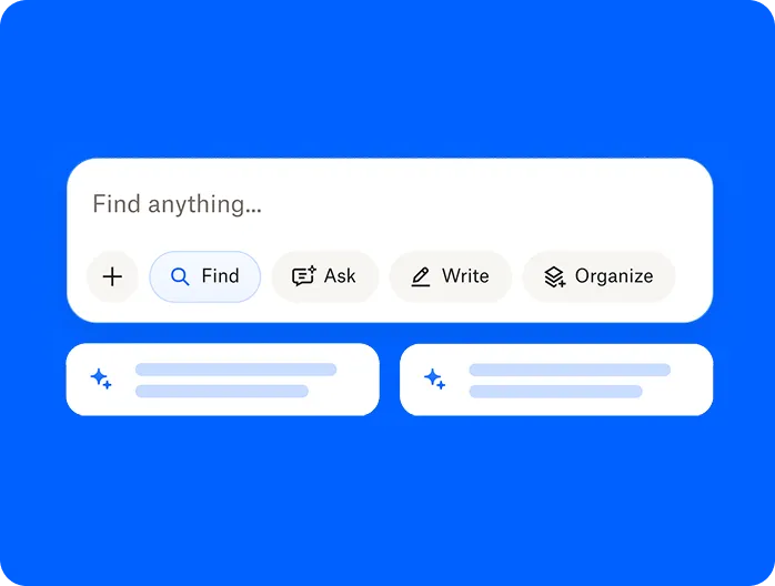 AI chat: Ask, Summarize, and Write | Dropbox Dash